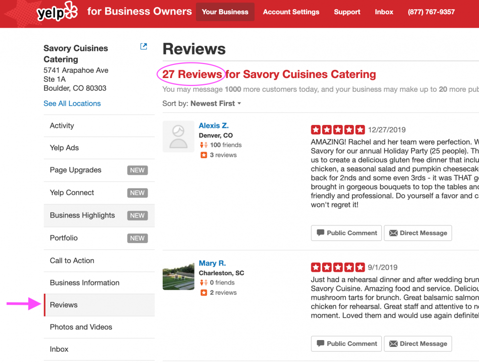 Google Review Strategy #5 - Yelp Reviews - Bighorn Local SEO Portland ...